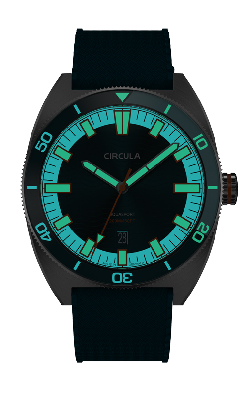 Circula AquaSport II Blue Automatic Watch, Circula Watches ...